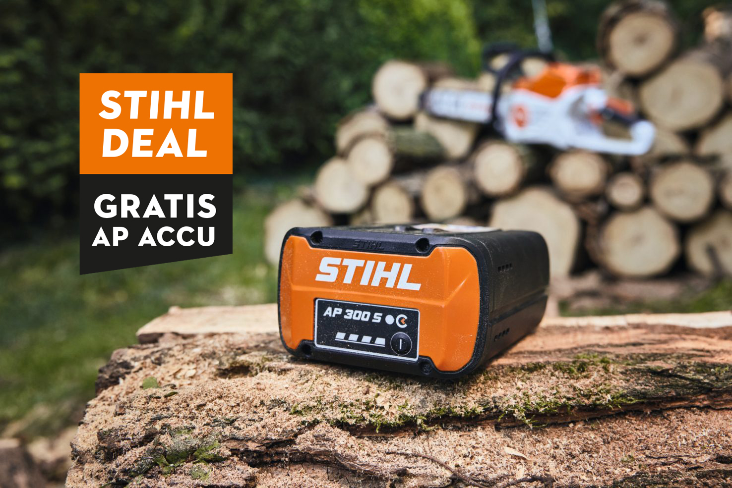 Voldoende energie voor al je machines dankzij een gratis AP accu! | STIHL